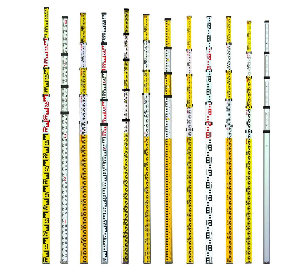 Aluminium Surveying Telescopic Levelling Staff - Buy Aluminium Staff ...